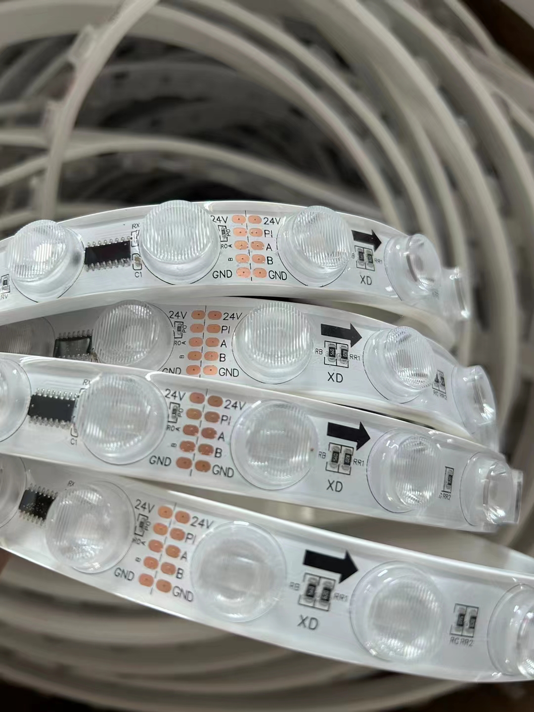 24V DMX Pixel Addressable RGB Flex LED Strip Wall Washer Wall Washing